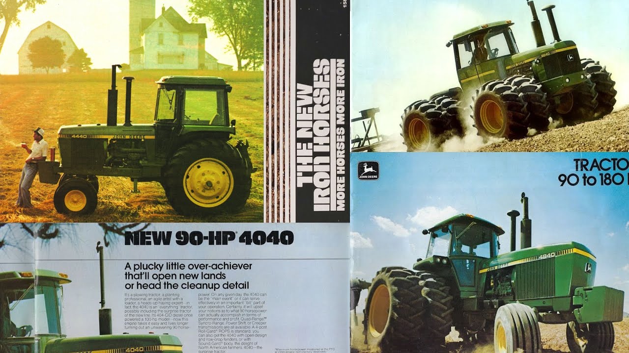 The John Deere 40 Series Tractors - YouTube