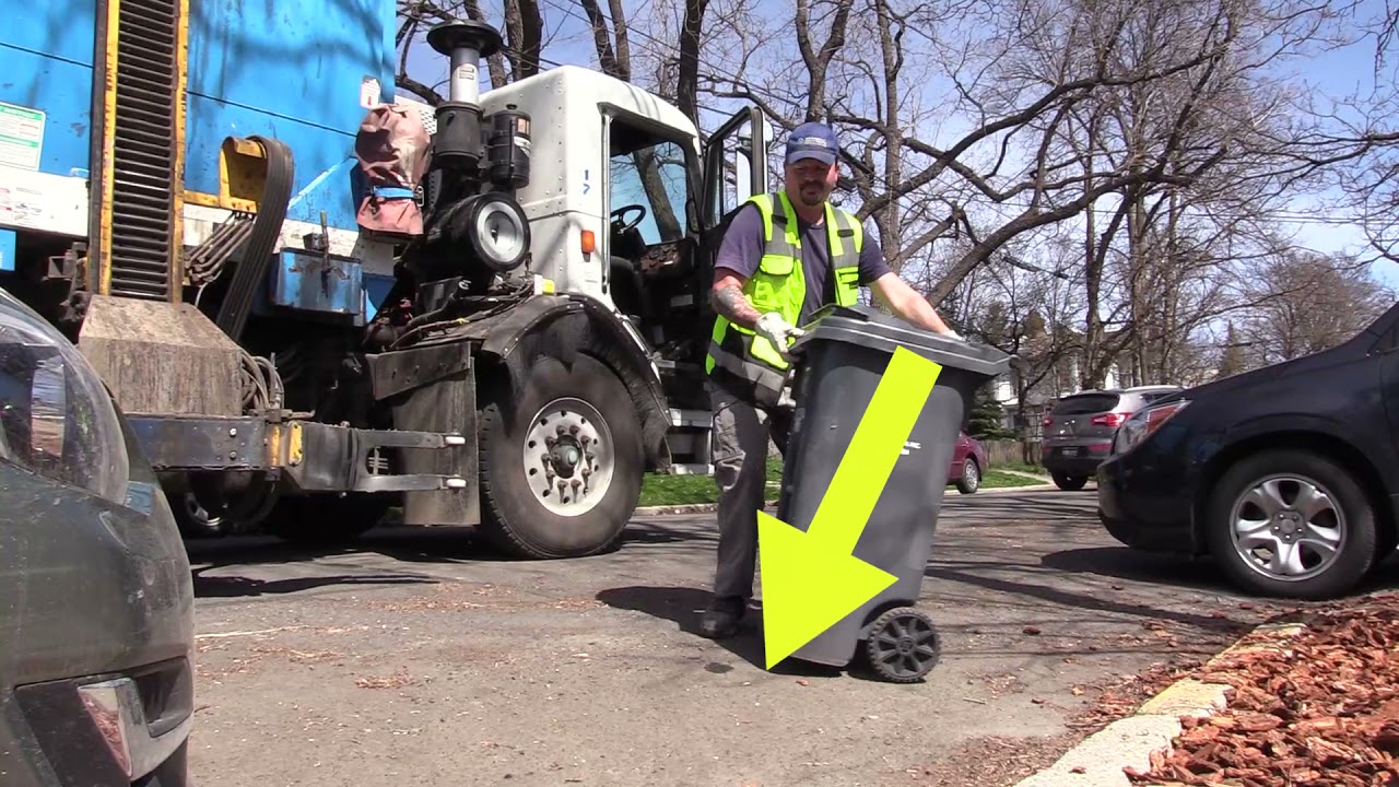 How to Leave Your Roll-Cart Out for Collection - YouTube