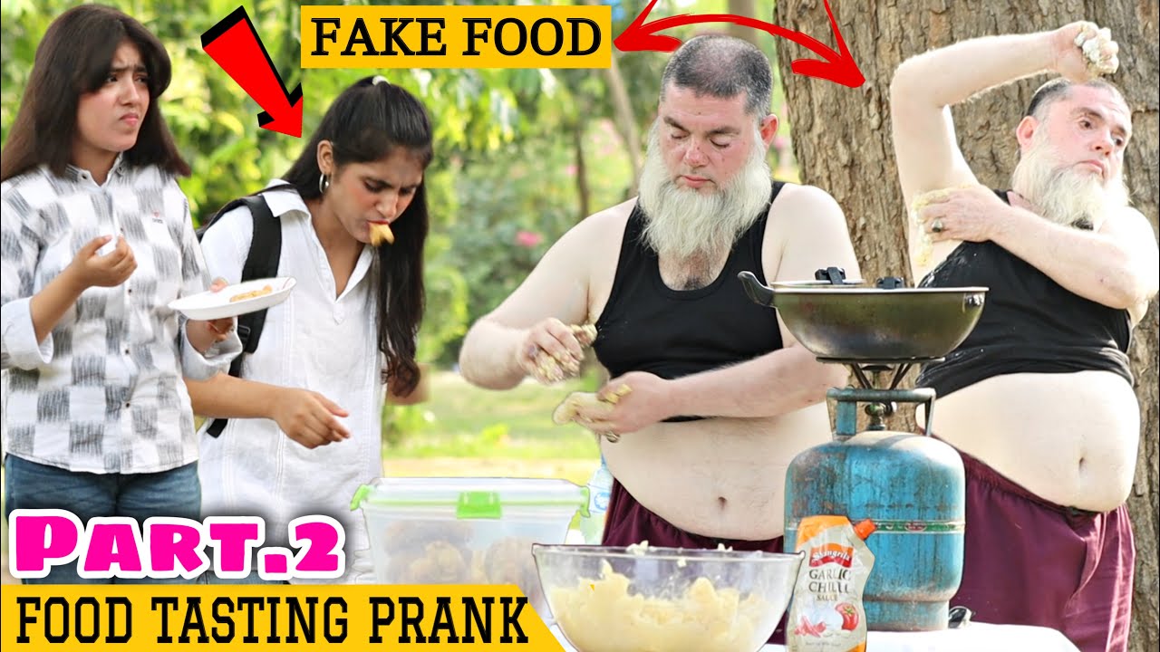 FAKE FOOD TASTING PRANK IN PUBLIC 😂😜 @ThatWasCrazy - YouTube