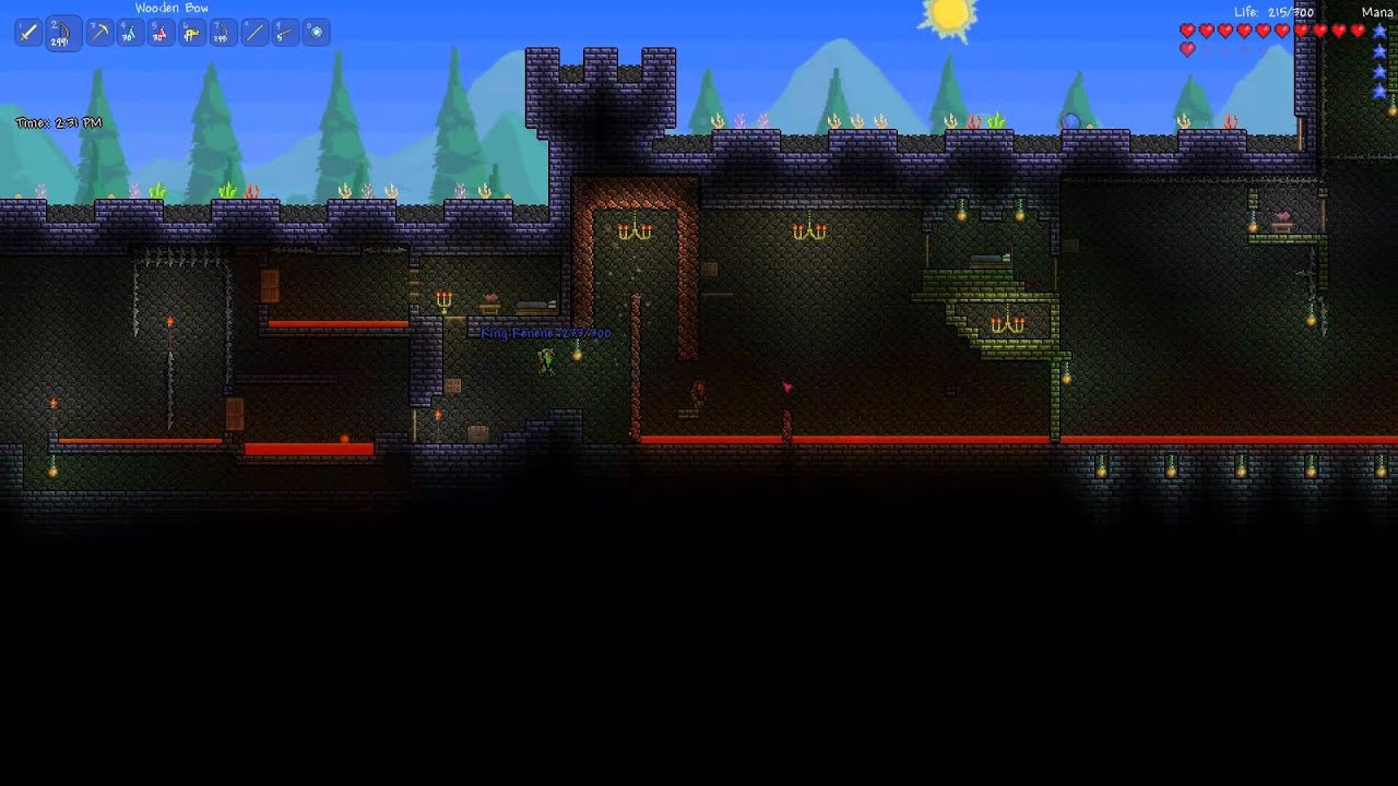 Let's Play Terraria Adventure Map Novate's Jump Concepts Part 19 - Ganz ...