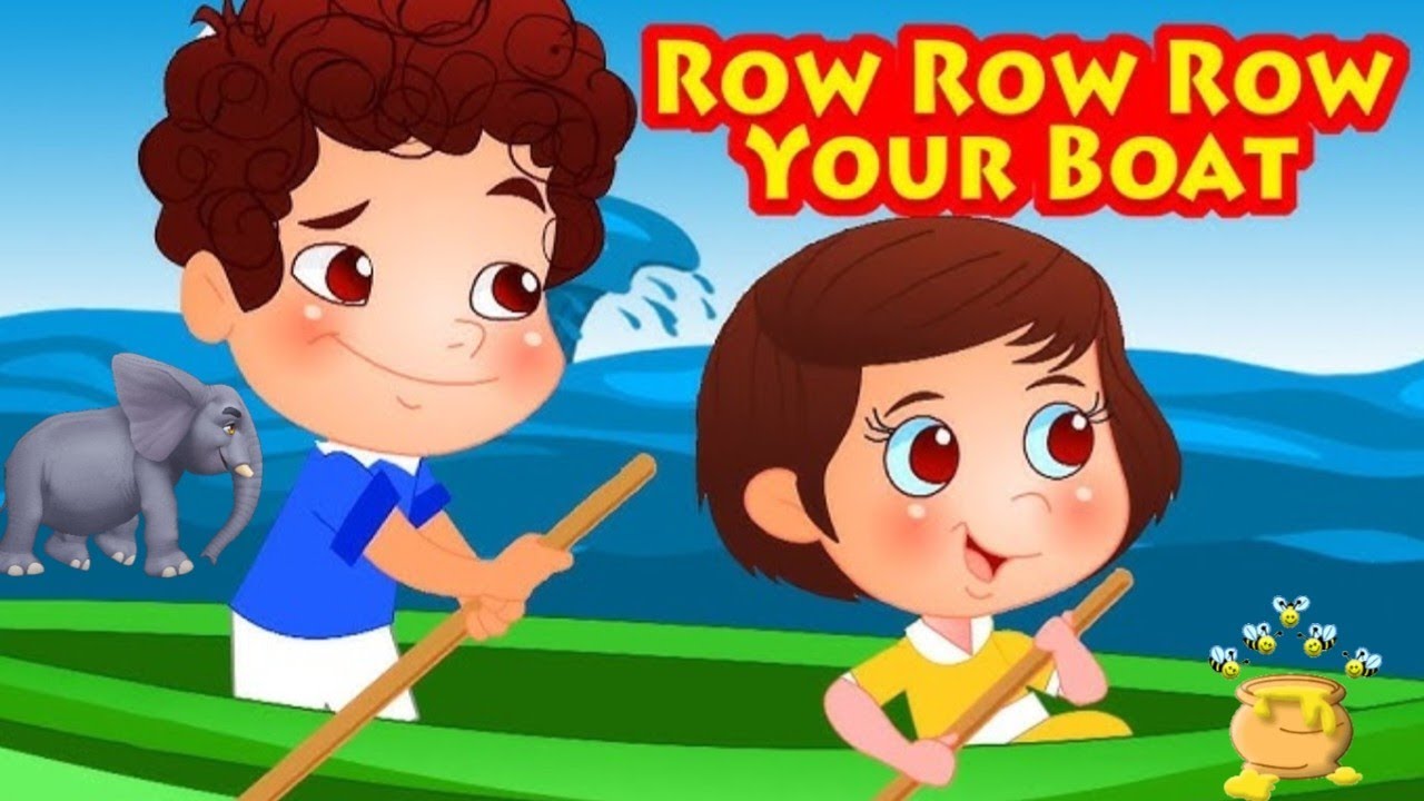 Row, Row, Row Your Boat | Kids Songs & Nursery Rhymes ...