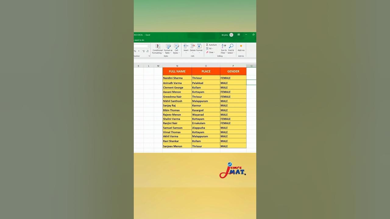 Excel Replace - Find Replace Excel - #youtubeshorts - YouTube