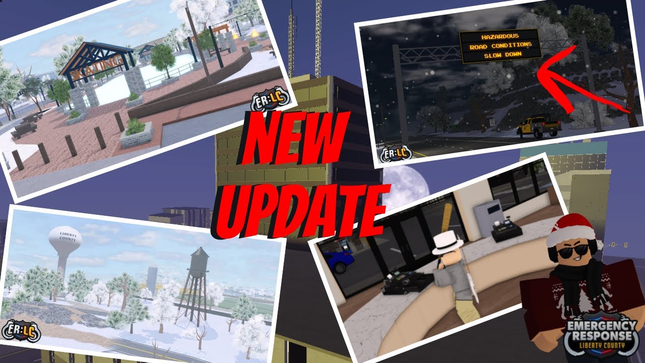 ERLC Update - Highway Boards,Police Truck,Ice Rink and More!!! - YouTube