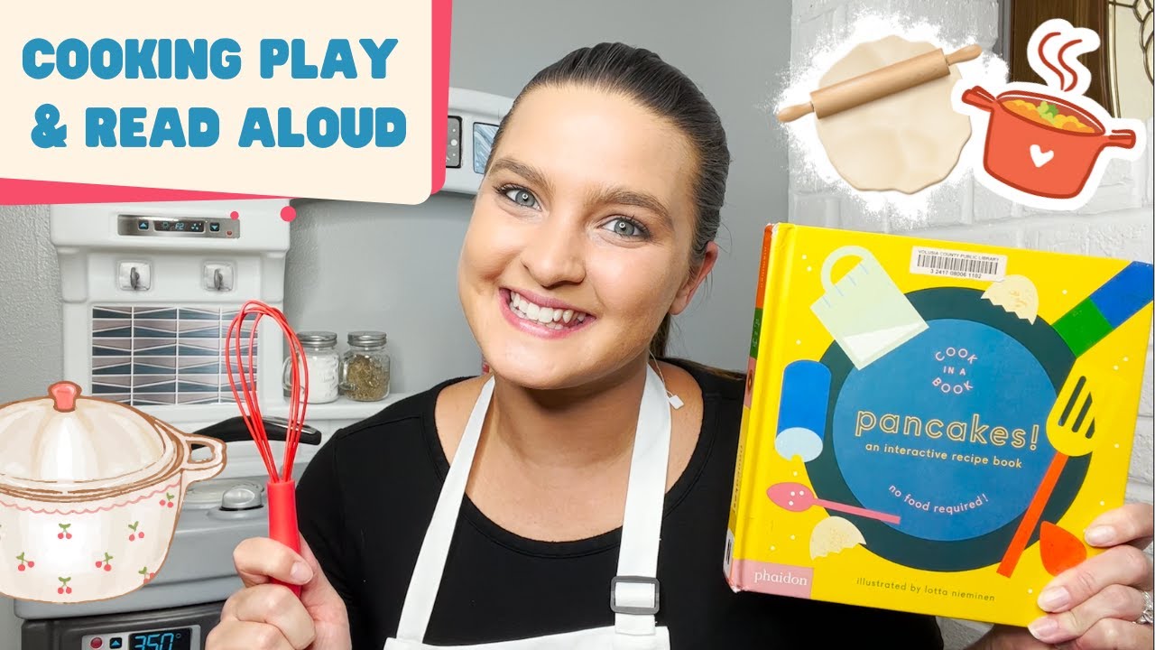 Cook in a Book Read aloud and cooking play for kids! - YouTube