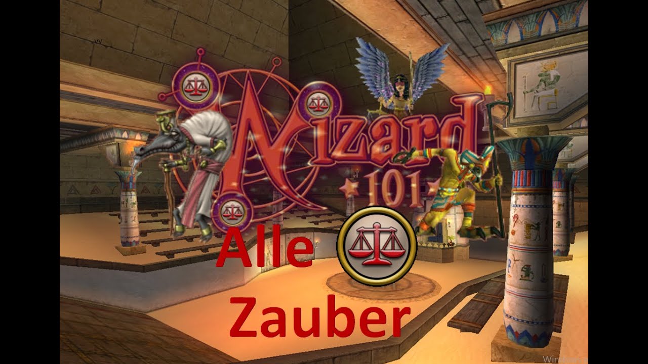 Wizard101: Alle Balance Zauber/Angriffe || all Balance Spells/Attacks ...