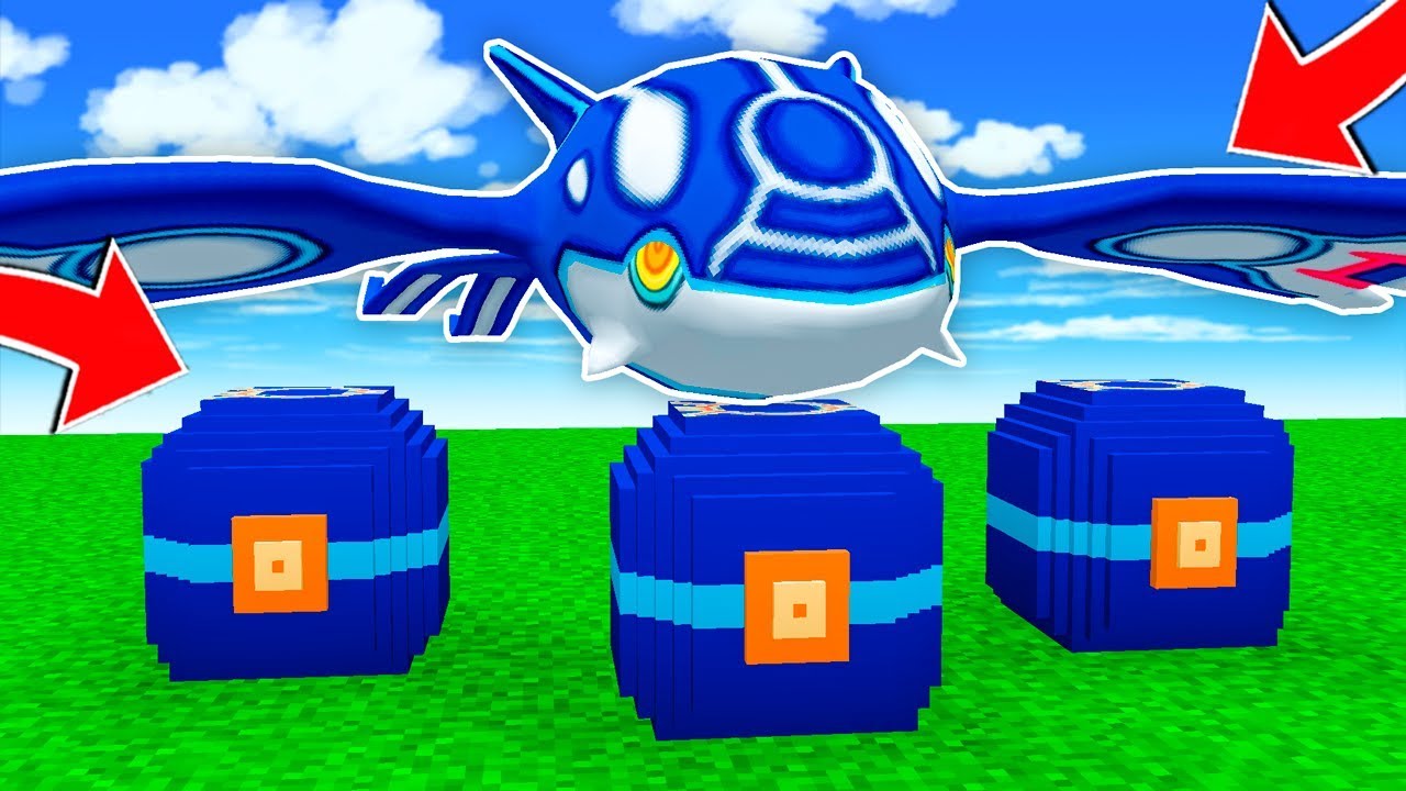 *NUEVO* LUCKY BLOCKS PIXELMON KYOGRE PRIMIGENIO 😍😱 - MINECRAFT LUCKY ...