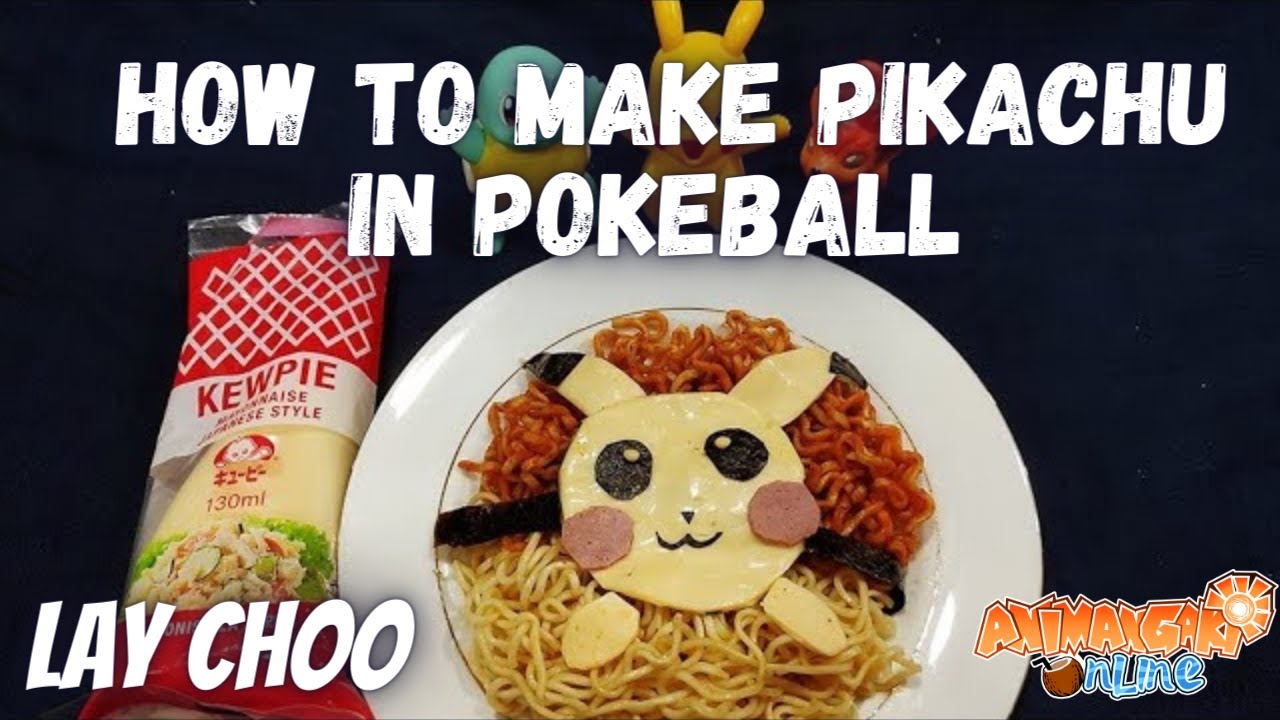 Pikachu in Poke Ball Tutorial by Lay Choo l AniManGaki Online 2021 ...