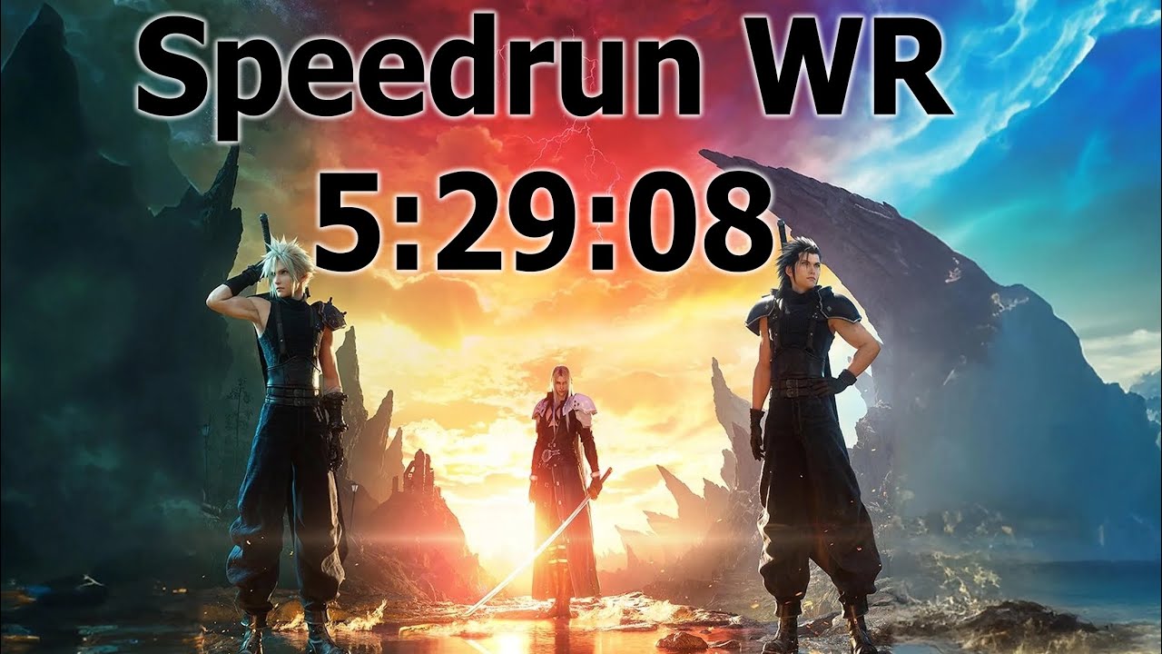 FF7 Rebirth Any% Speedrun WR in 5:29:08 (5:56:38 RTA) - YouTube