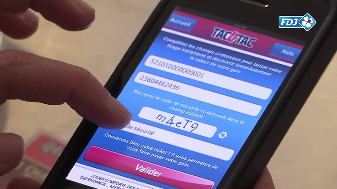 Lancer le tirage instantané Tac O Tac depuis son Smartphone - YouTube