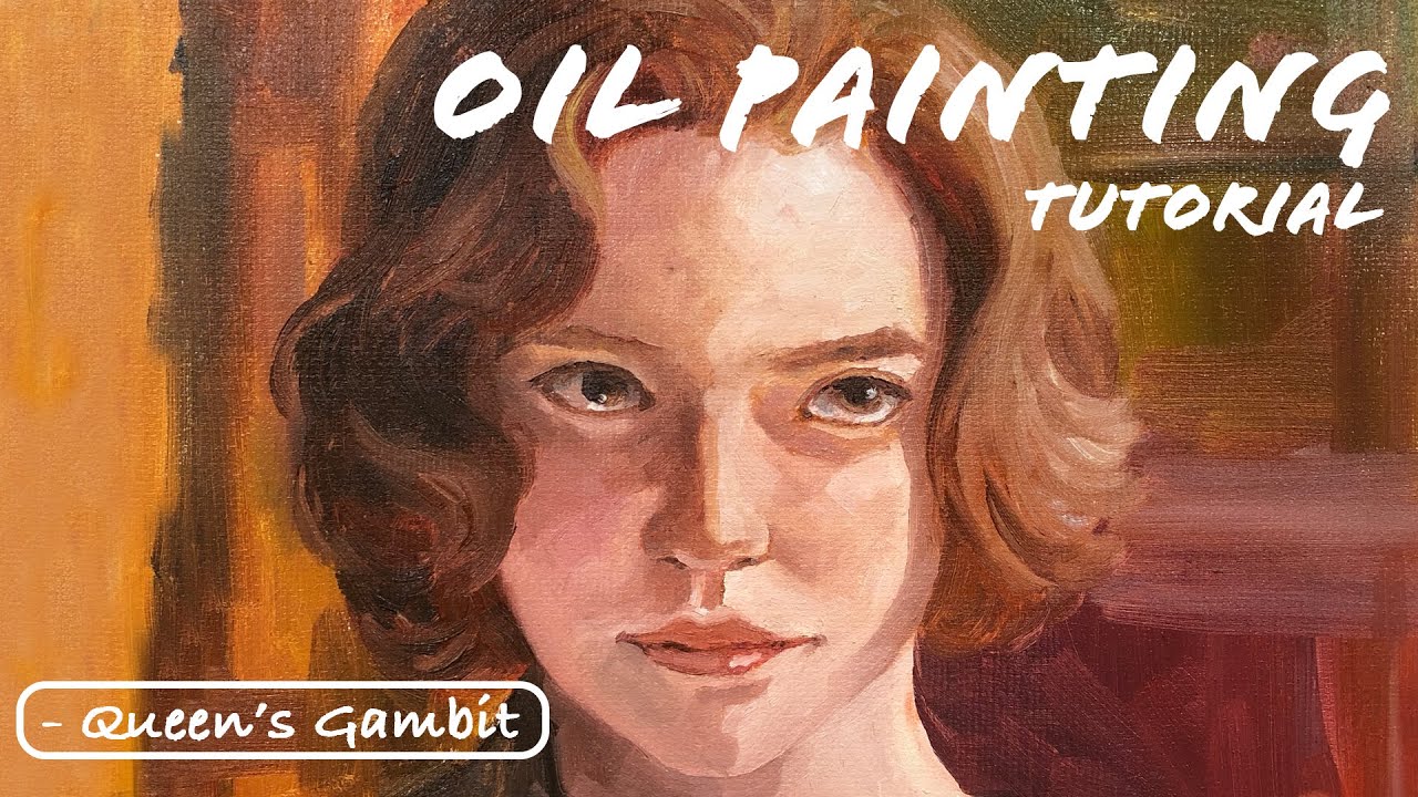 油畫教學 ★ 人像畫入門｜學畫畫｜香港畫家｜Portrait Painting Demonstration by Crystal Lau ...