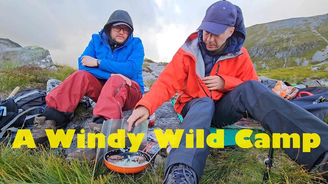 A Windy Wild Camp - YouTube