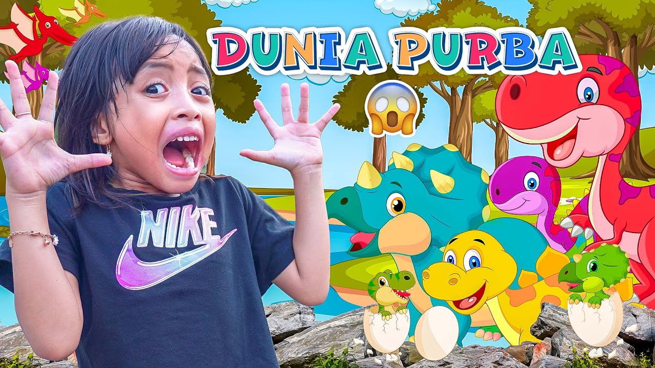 LEIKA JADI MANUSIA PURBA 😱😨 KOMPILASI VLOG 1 JAM LEIKA TOMPEL MANUSIA ...