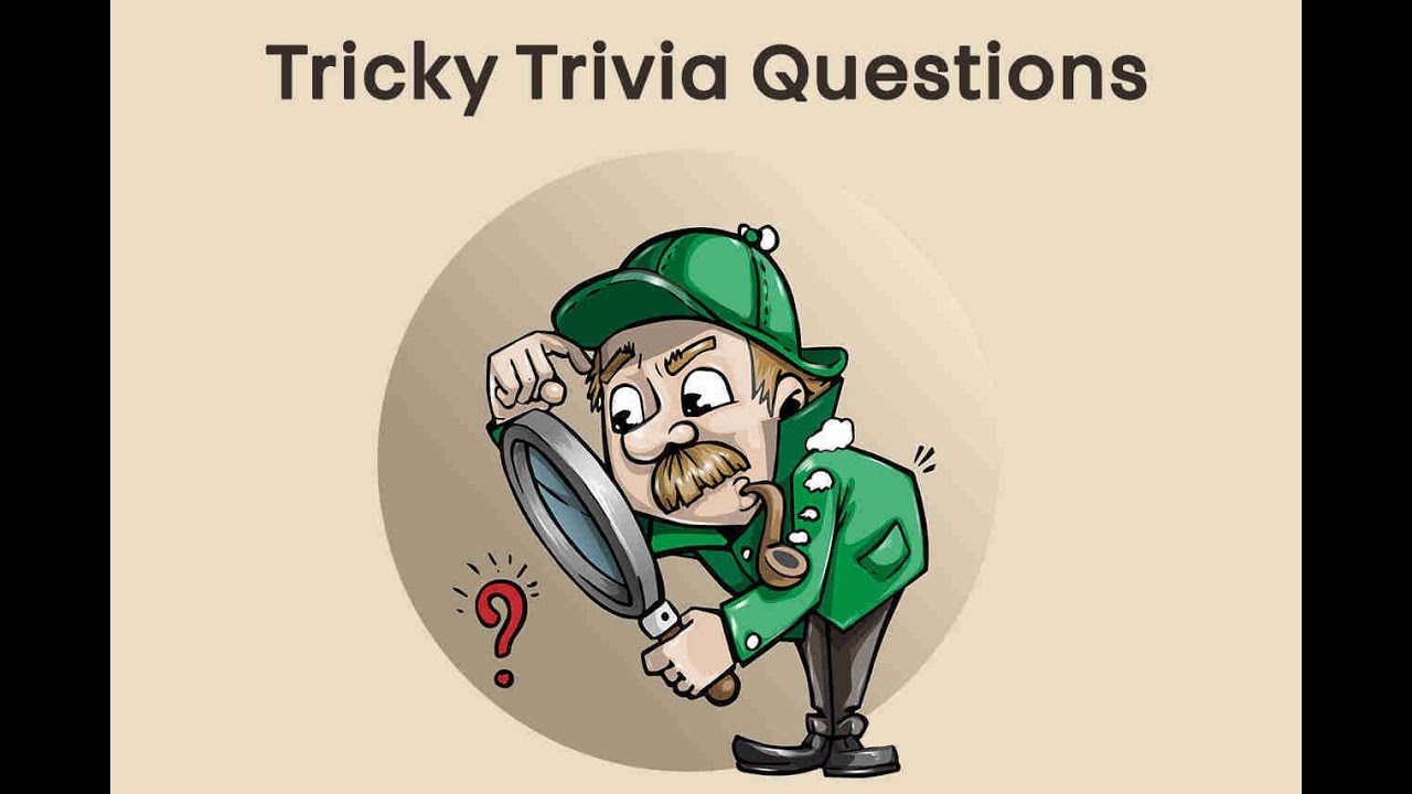 Tricky Trivia Questions - 1 - YouTube