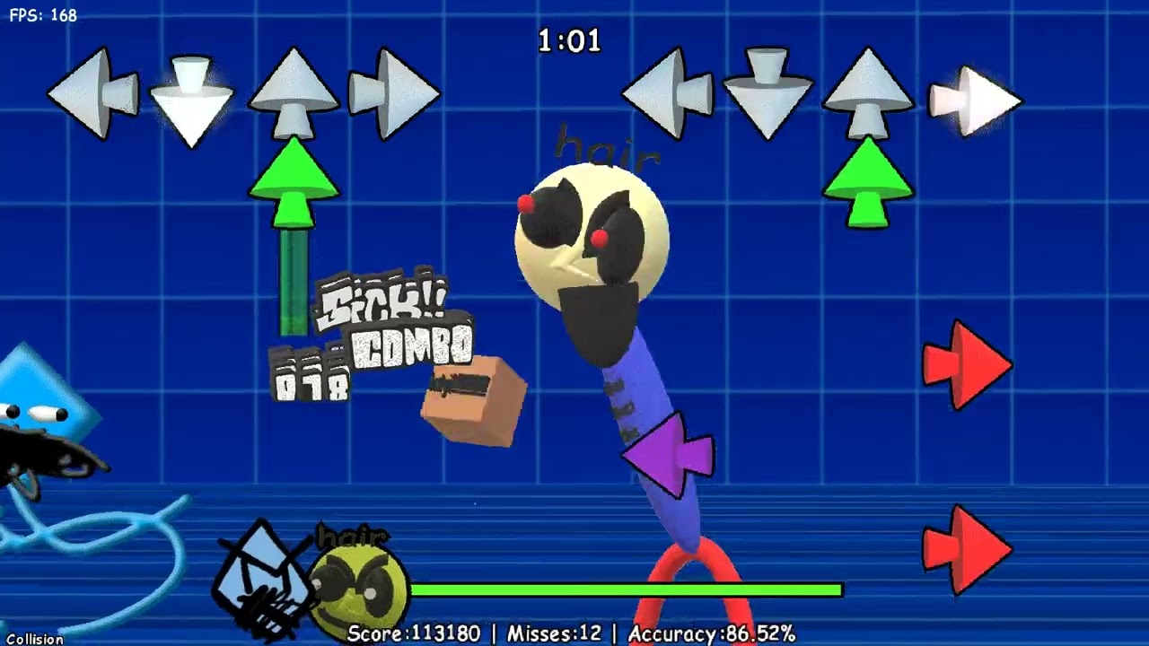 FNF: Collision, But Its Diamond Man And Do You Accept Sings It(VsDave ...