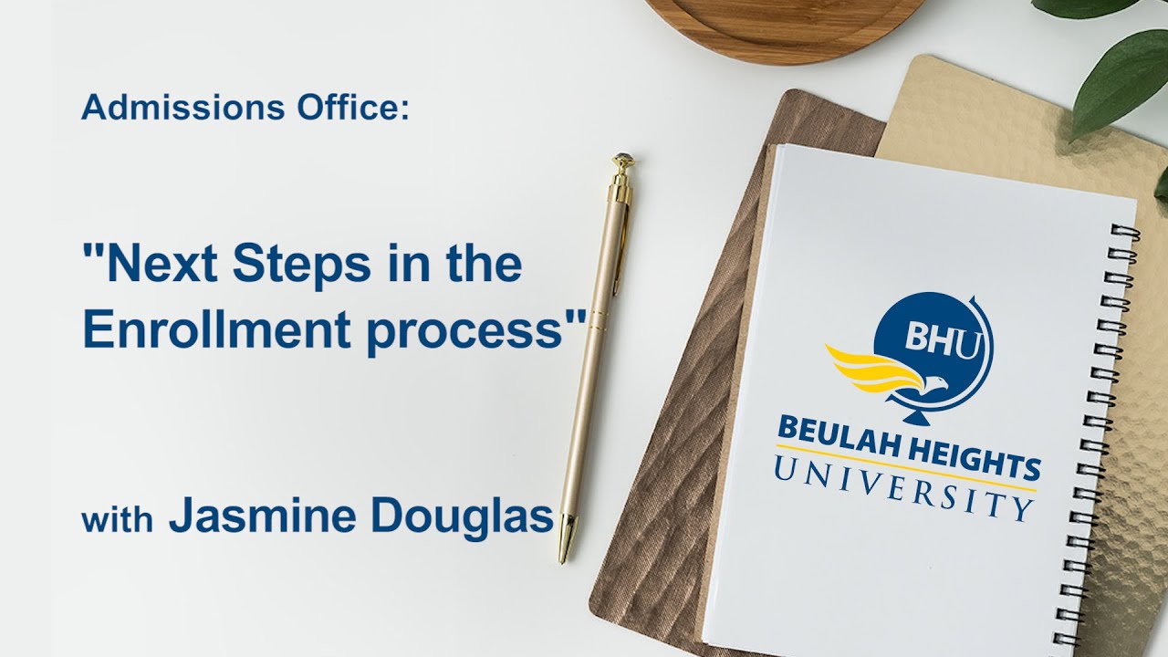Next Steps in the Enrollment Process - YouTube