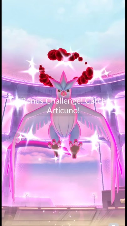 Dynamax Shiny Articuno caught on first Raid #shorts #dynamax #articuno #raid #ultragoo #shiny ...
