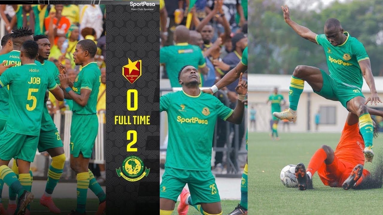 HIGHLIGHTS HD/ Al-Merreikh 0 - 2 Young Africans/ Kennedy Musonda ...