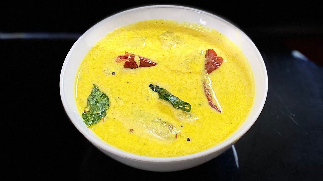 Simple Moru Curry | Kerala Style Moru Curry | Vellarikka Pulissery ...