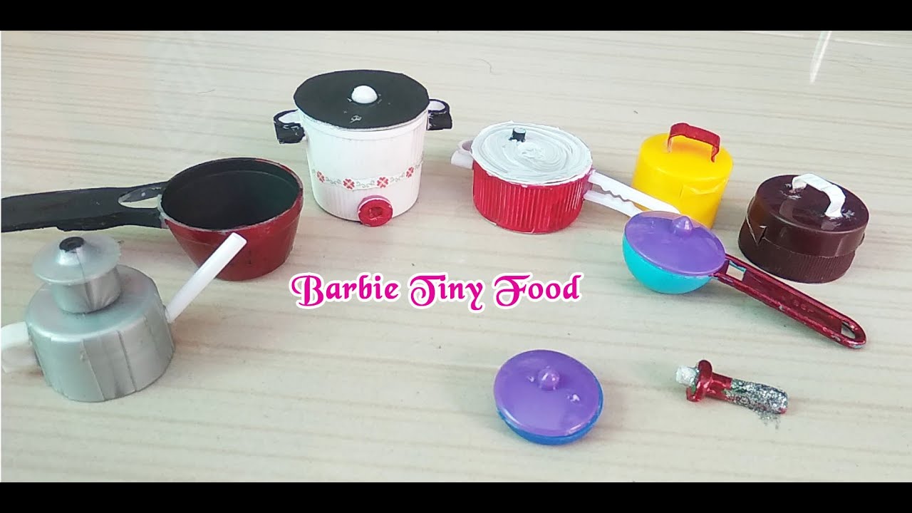 DIY Miniatures Kitchen Cooking Stuff Barbie Dollhouse Kitchen | Each in ...
