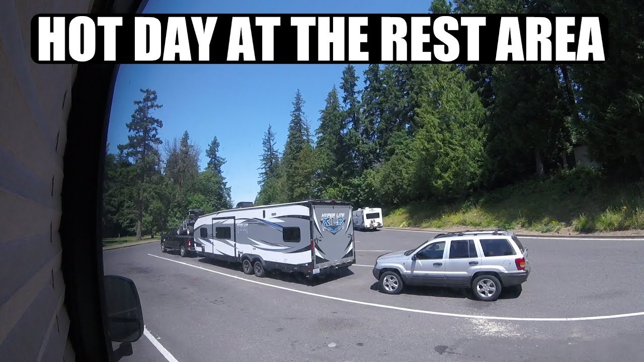 Preparing For The Heat || Rest Area RV Living - YouTube