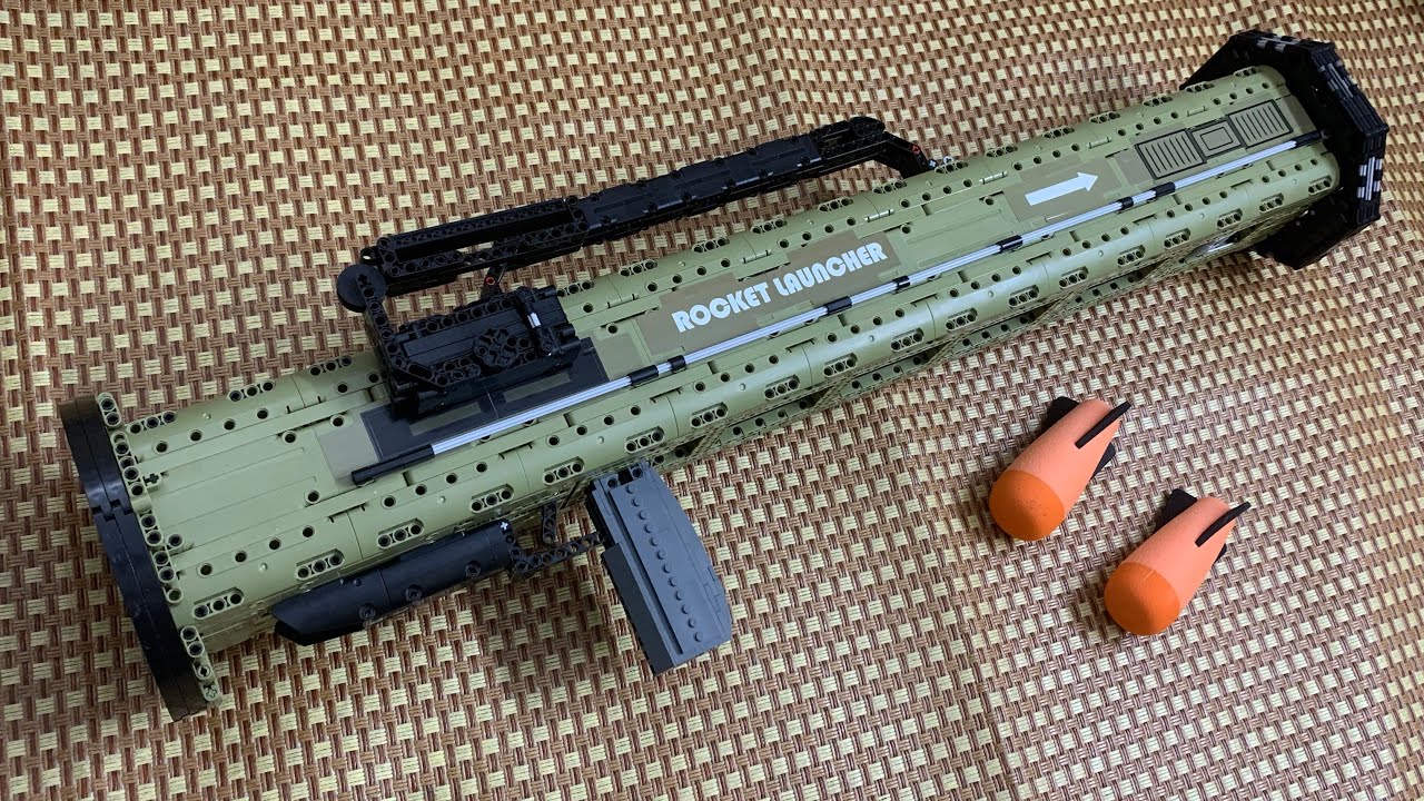 LEGO guns bazooka AT-4 - YouTube