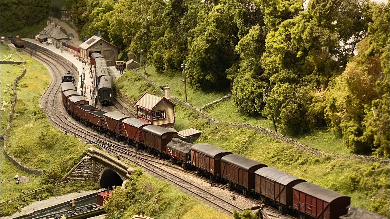 Goods on the Branch Line - The Yorkshire Dales Model Railway - YouTube