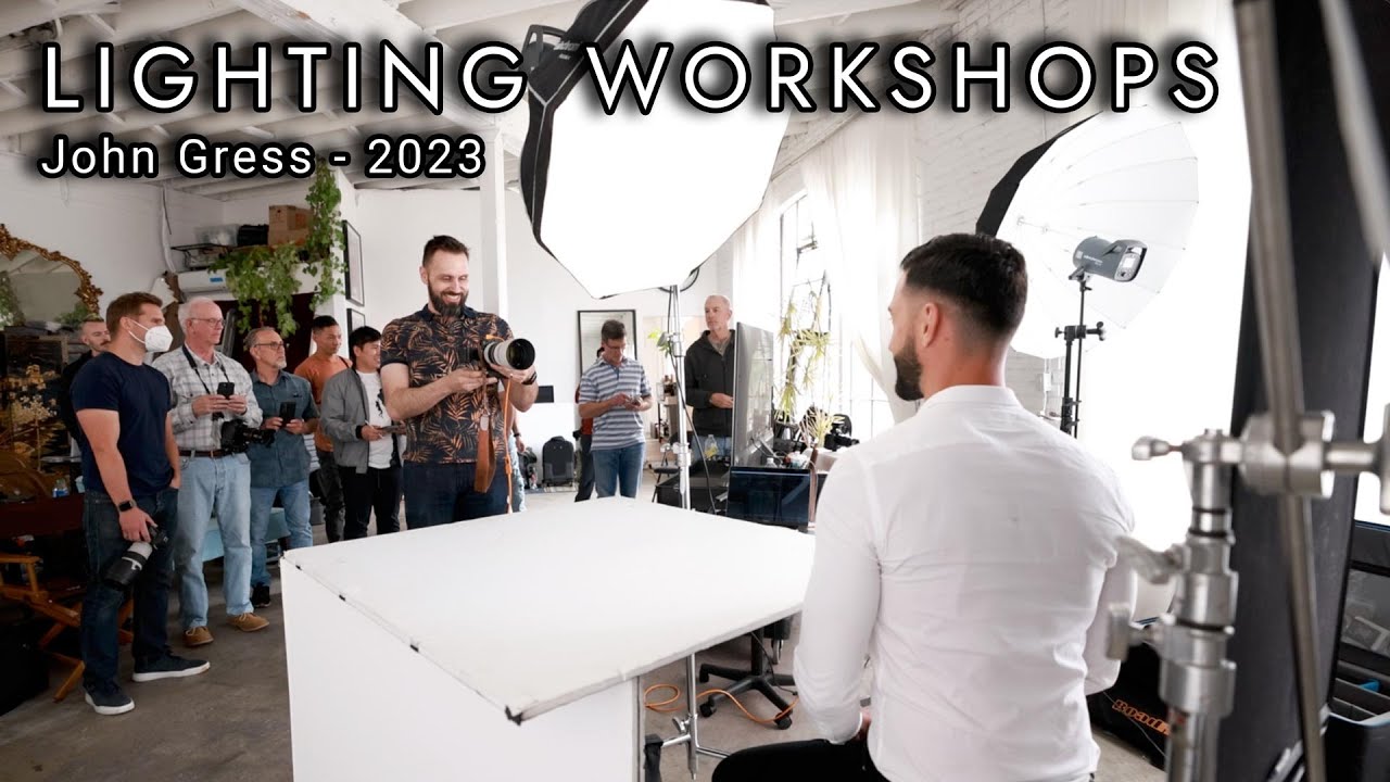 John Gress Lighting Workshops 2023 Preview & Schedule - YouTube