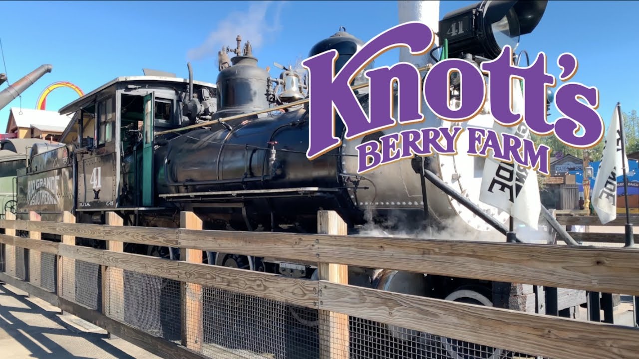 Knott's Berry Farm Trains - Calico Train & Calico Mine Ride 🚂 - YouTube