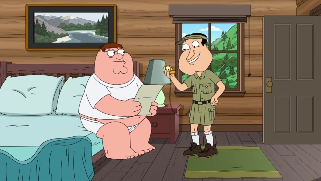 Family Guy - Quagmire's itinerary of adventures - YouTube