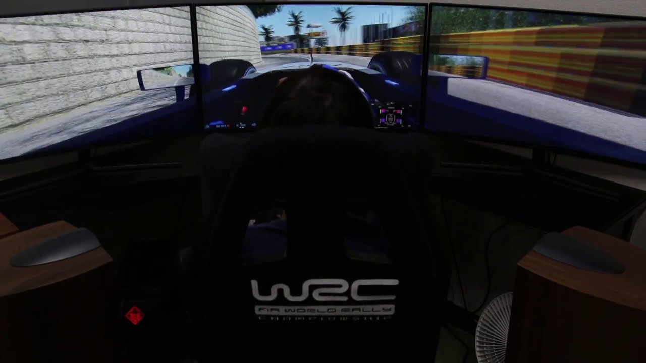 ORB Racing Simulator System Driving Movie - YouTube