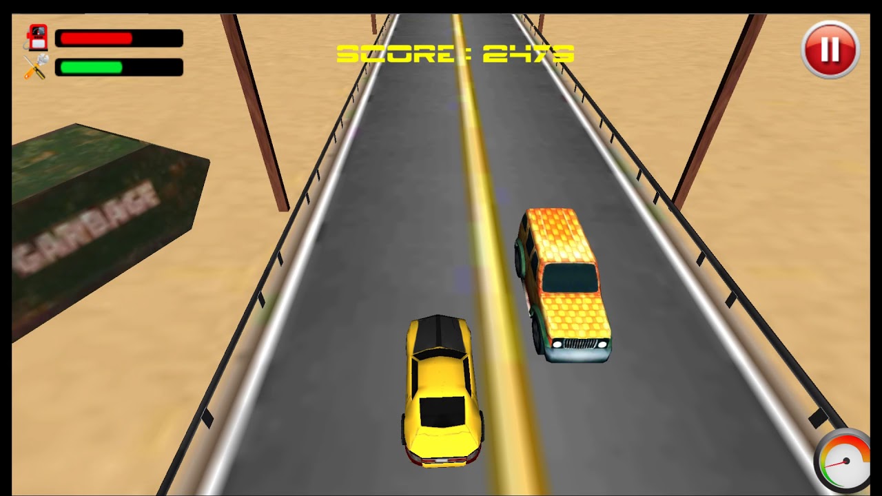 Highway Traffic Racer Unity3d Game Source Code Youtube