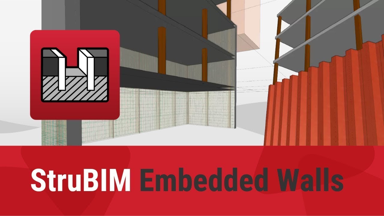 StruBIM Embedded Walls (Quickview) - YouTube