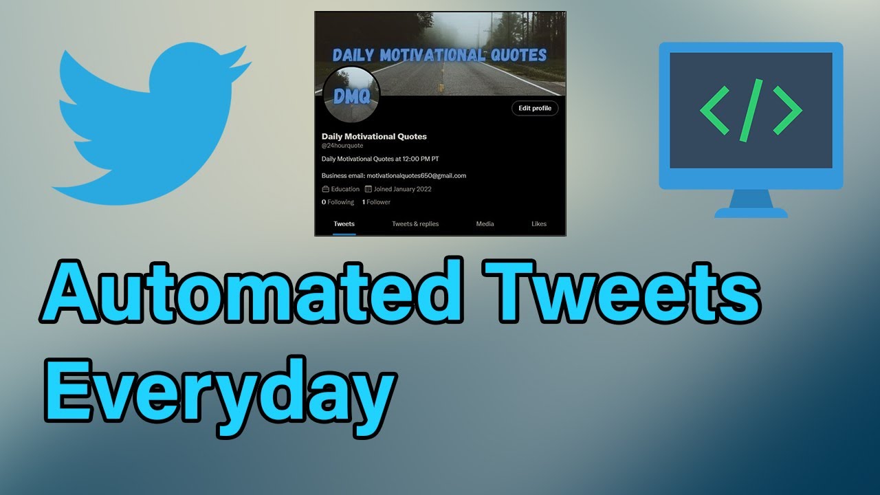 How I made an Automated Twitter Account - YouTube