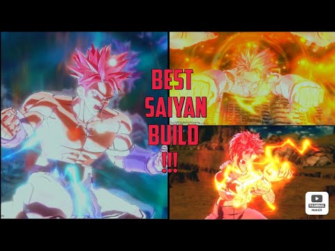 I made the ULTIMATE male Saiyan strike build in: DRAGON BALL XENOVERSE ...
