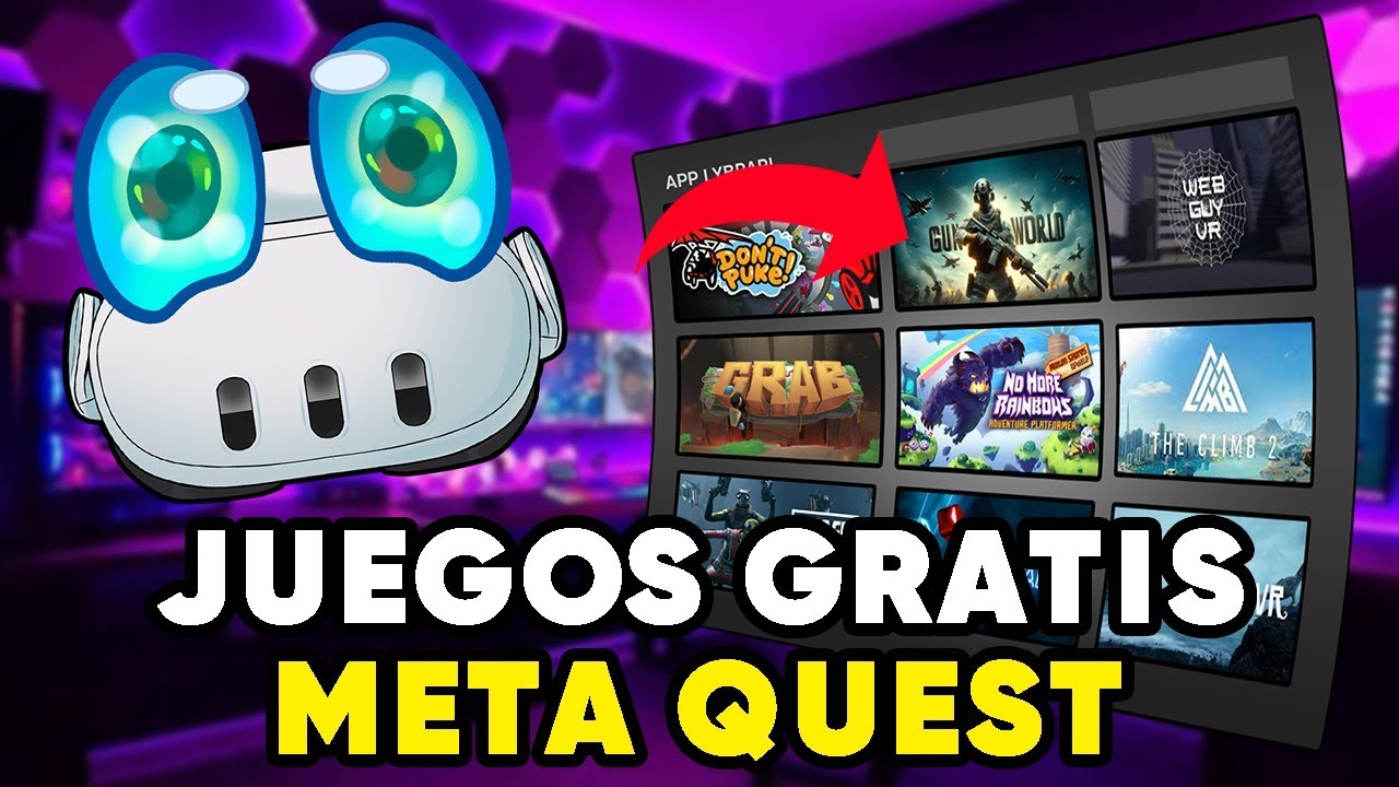 JUEGOS GRATIS en META QUEST 3 , 2 & PRO con SIDEQUEST 😍 - YouTube