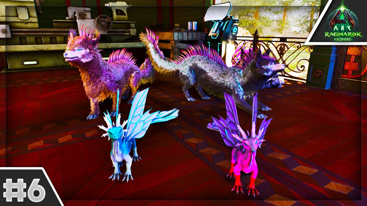 TAMING DU VEILWYN & DRAKELING - Ark Survival Ascended - YouTube