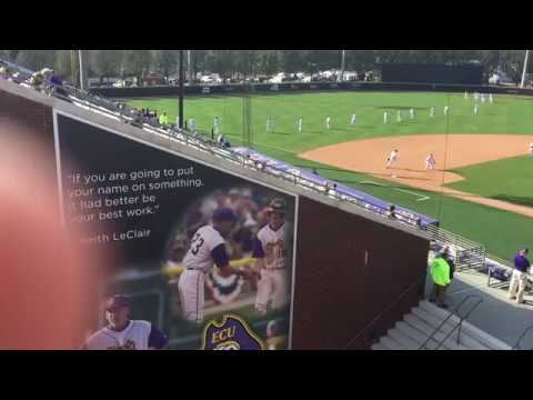 ECU BASEBALL '18: Opening day scenes - YouTube