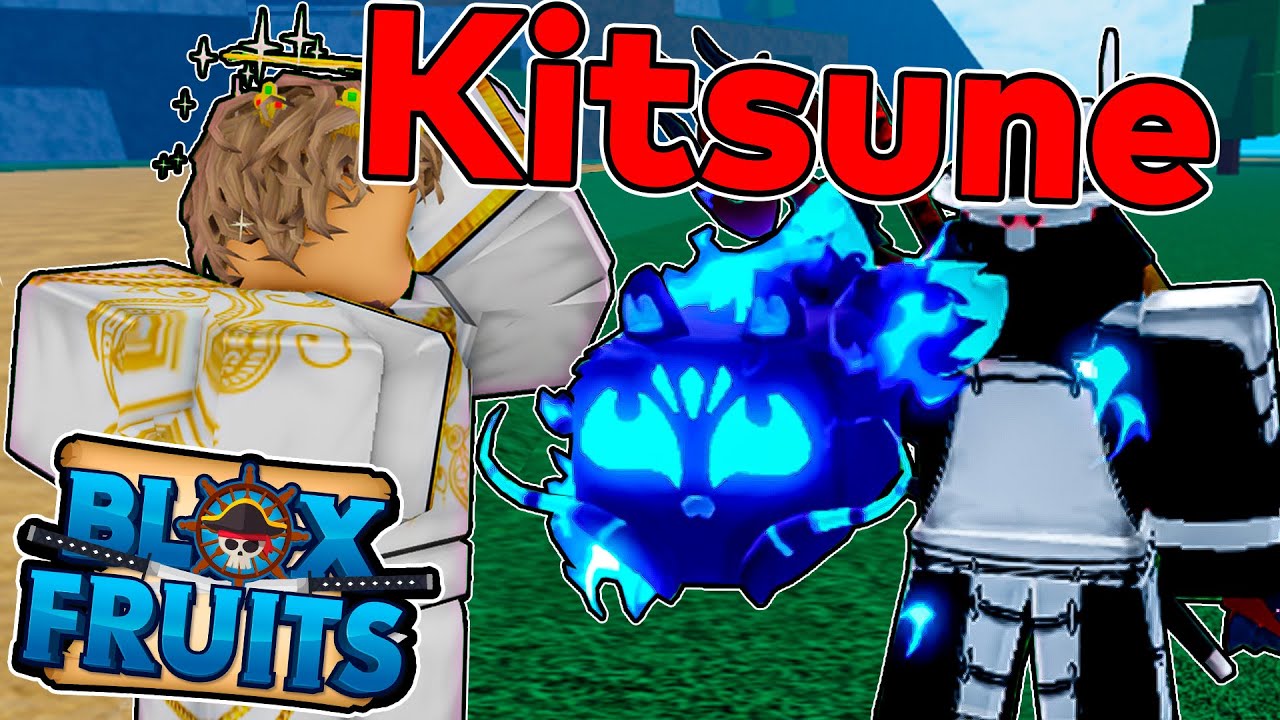 Así es la NUEVA FRUTA KITSUNE de Blox fruits - YouTube