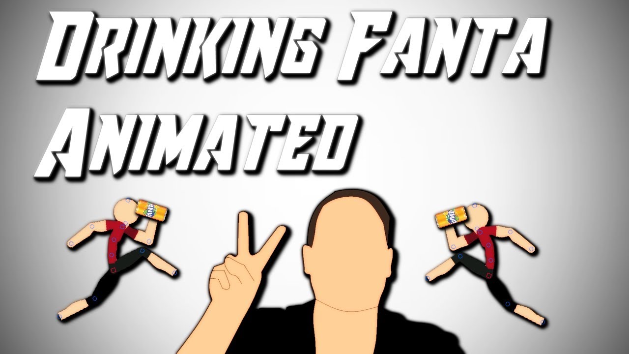 Drinking Fanta Animated - YouTube