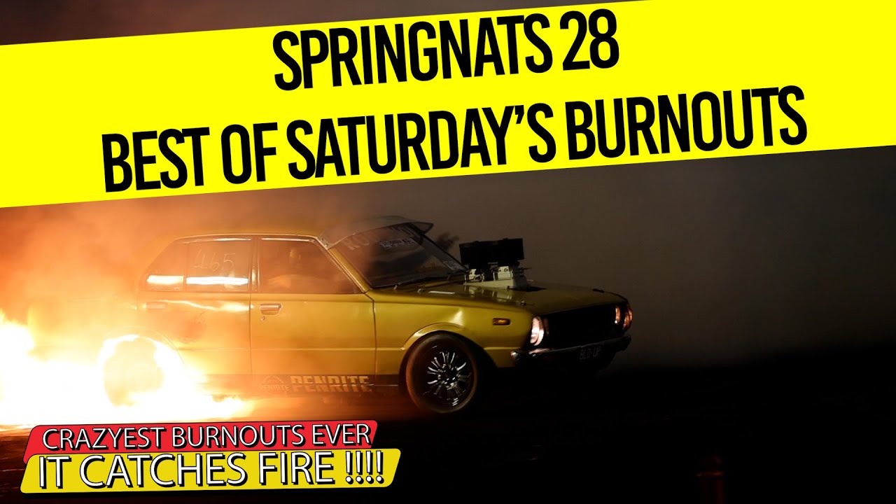 AUSSIE BURNOUT COMPETITION - SPRINGNATS 28 2022 - DAY 2 BEST OF ...