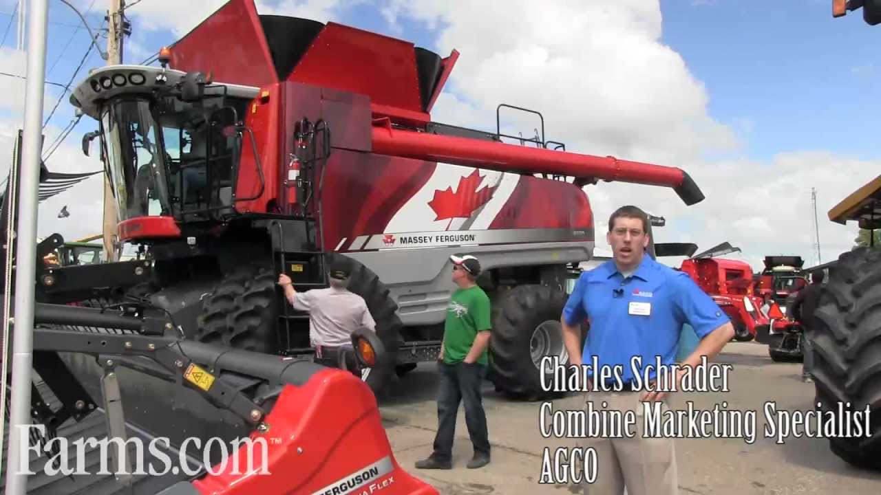 AGCO Presents The Massey Ferguson 9560 Series Combine and Challenger ...