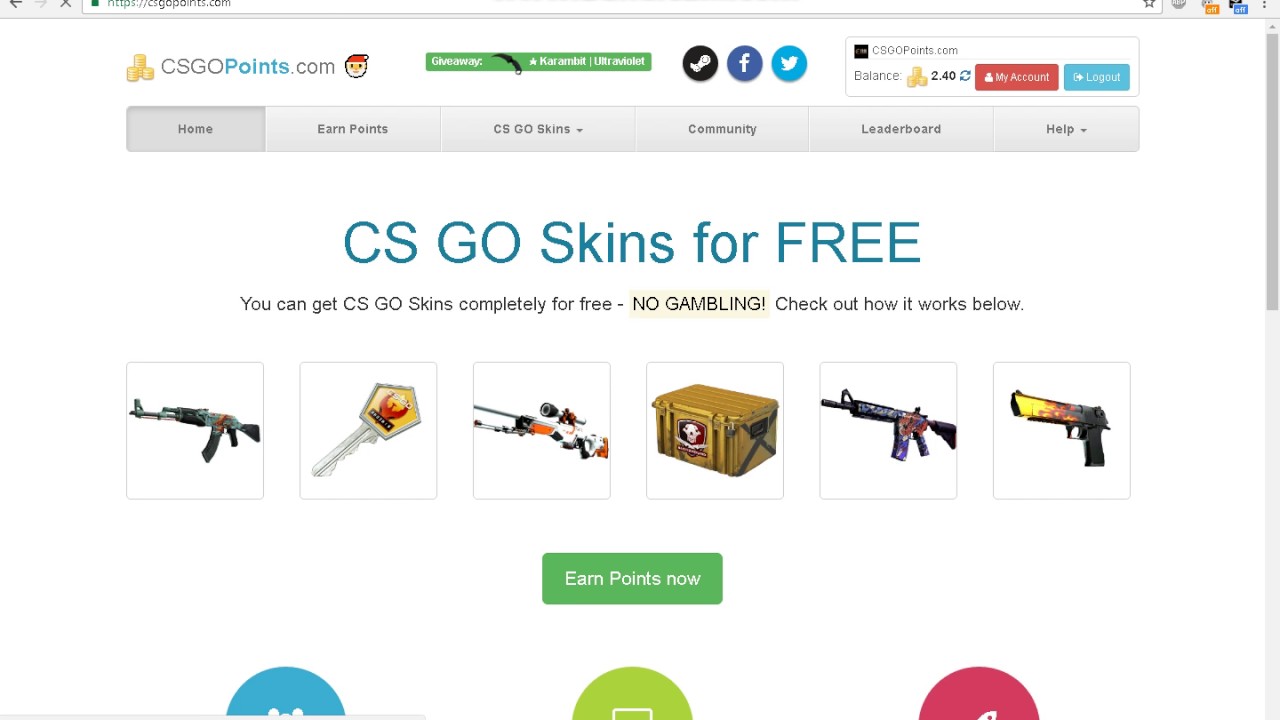 How to get free CS:GO skins!! #1 - YouTube