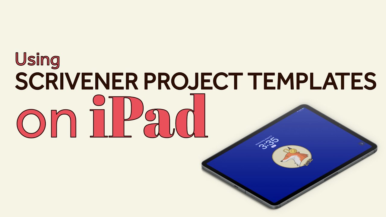 Using Scrivener Project Templates On IPad YouTube Using Scrivener Project Templates On IPad YouTube