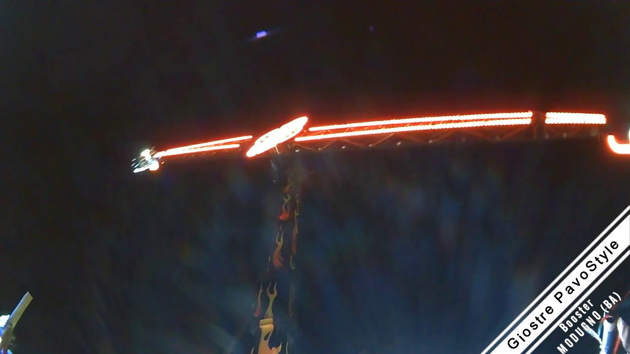 Giostra Booster Modugno 21 09 2019 - YouTube