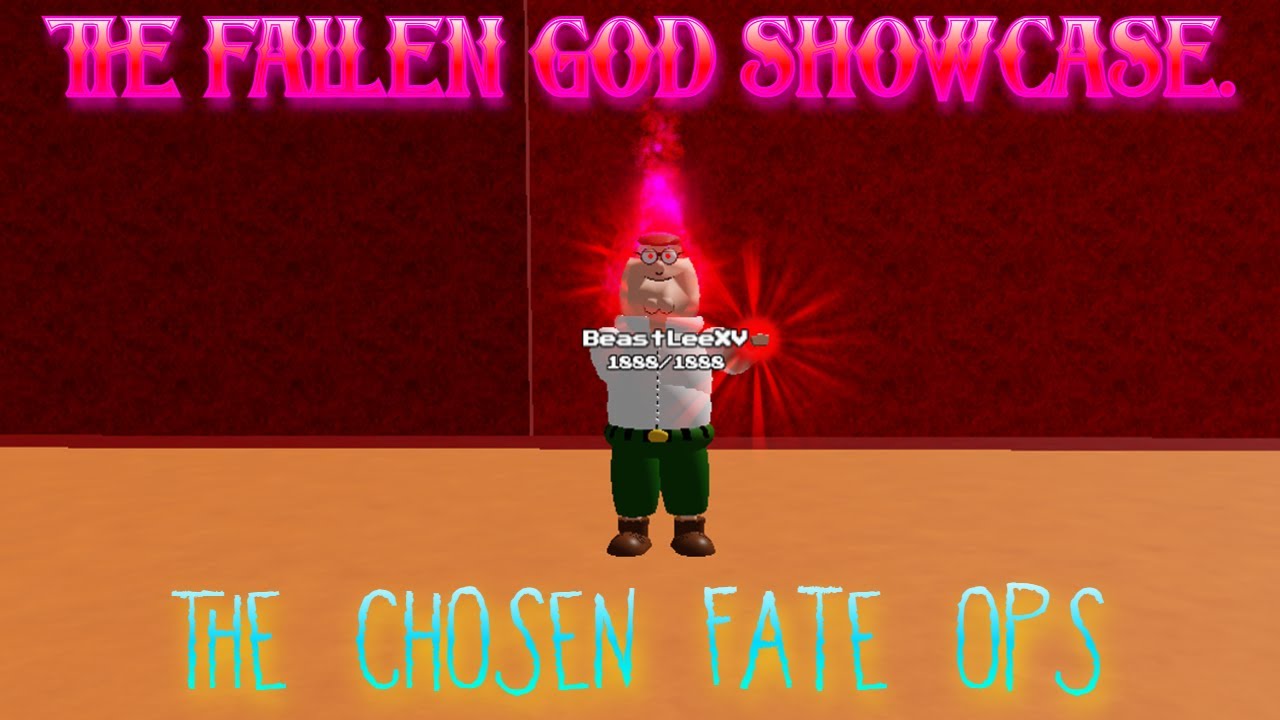 THE FALLEN GOD Showcase | The Chosen Fate Ops - YouTube