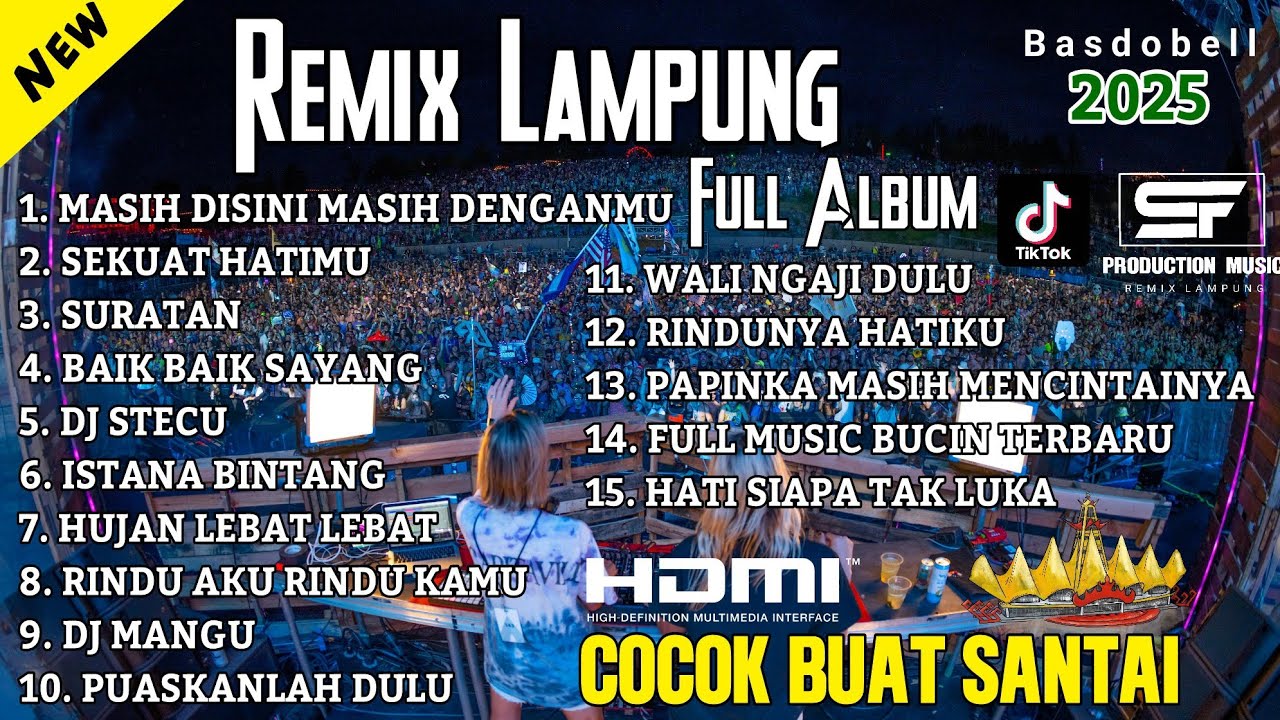 🔴 ALL DJ REMIX LAMPUNG || FULL ALBUM SONG VIRAL DRUM TERBARU 2025 MUSIC ...