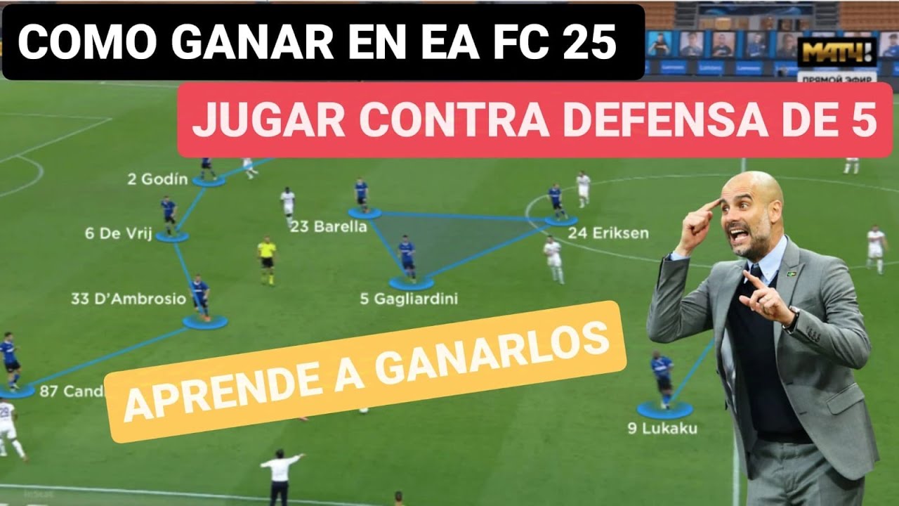 🔥COMO GANAR vs FORMACIONES de 5 DEFENSAS en EA FC 25🔥 - YouTube