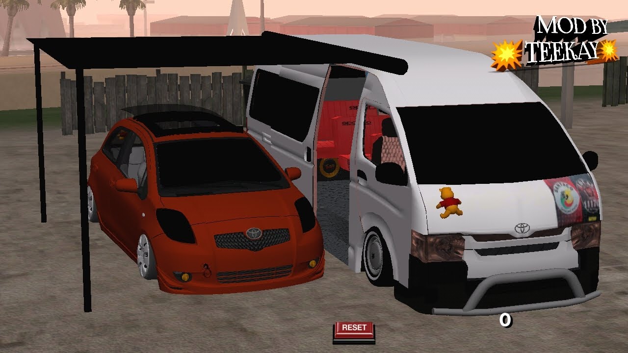 [Share] gta sa. Toyota Quantum with a tent #viral - YouTube