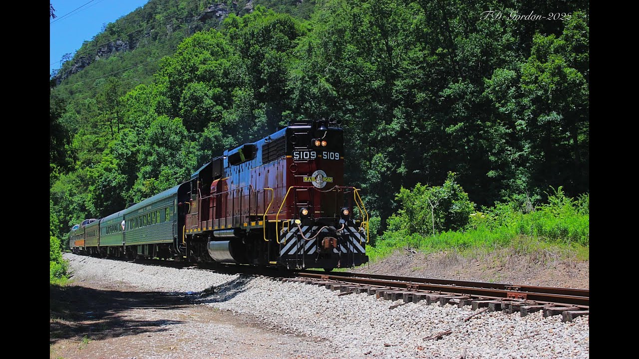 Hiwassee River Scenic Railroad - YouTube