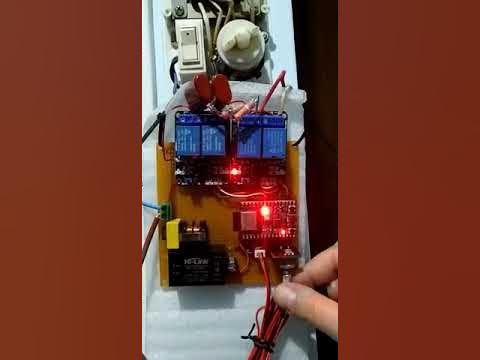 ceiling fan concept proof with ESP32-C3 - YouTube